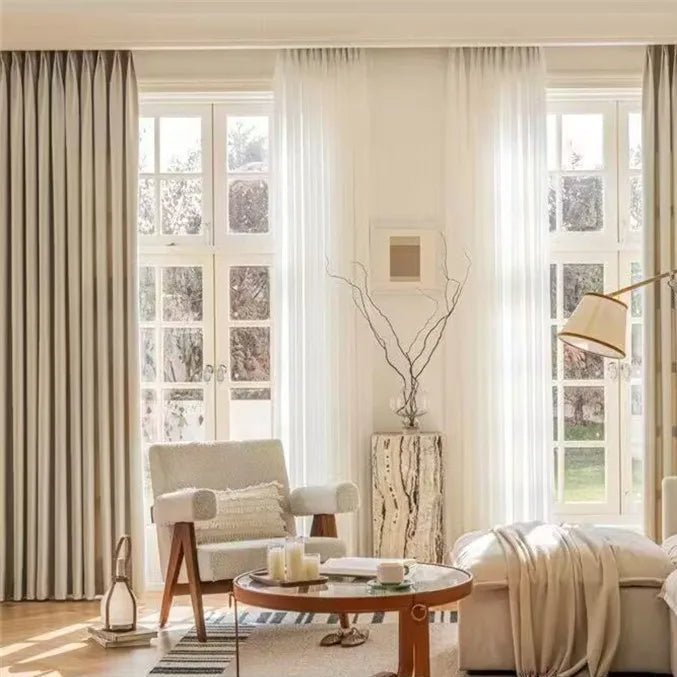 Collection de Rideaux à Oeillets – Expédition 48h